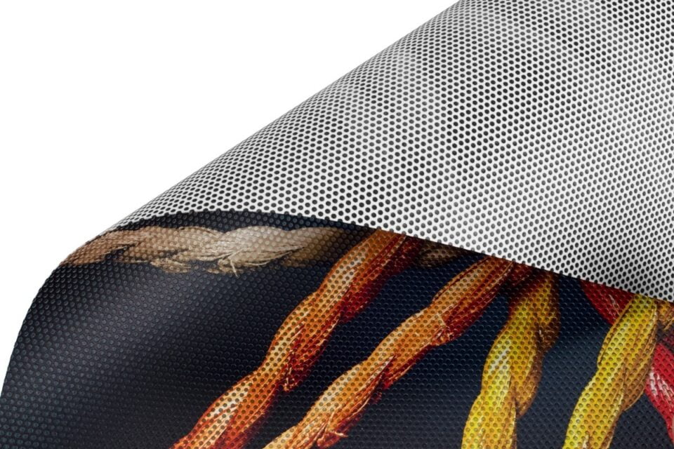 Perforated Window Sticker - Van Straaten